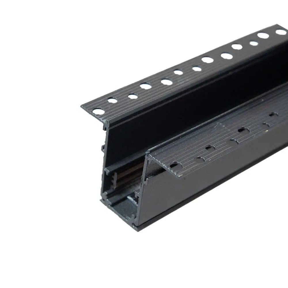 Submersible magnetic track foundation column