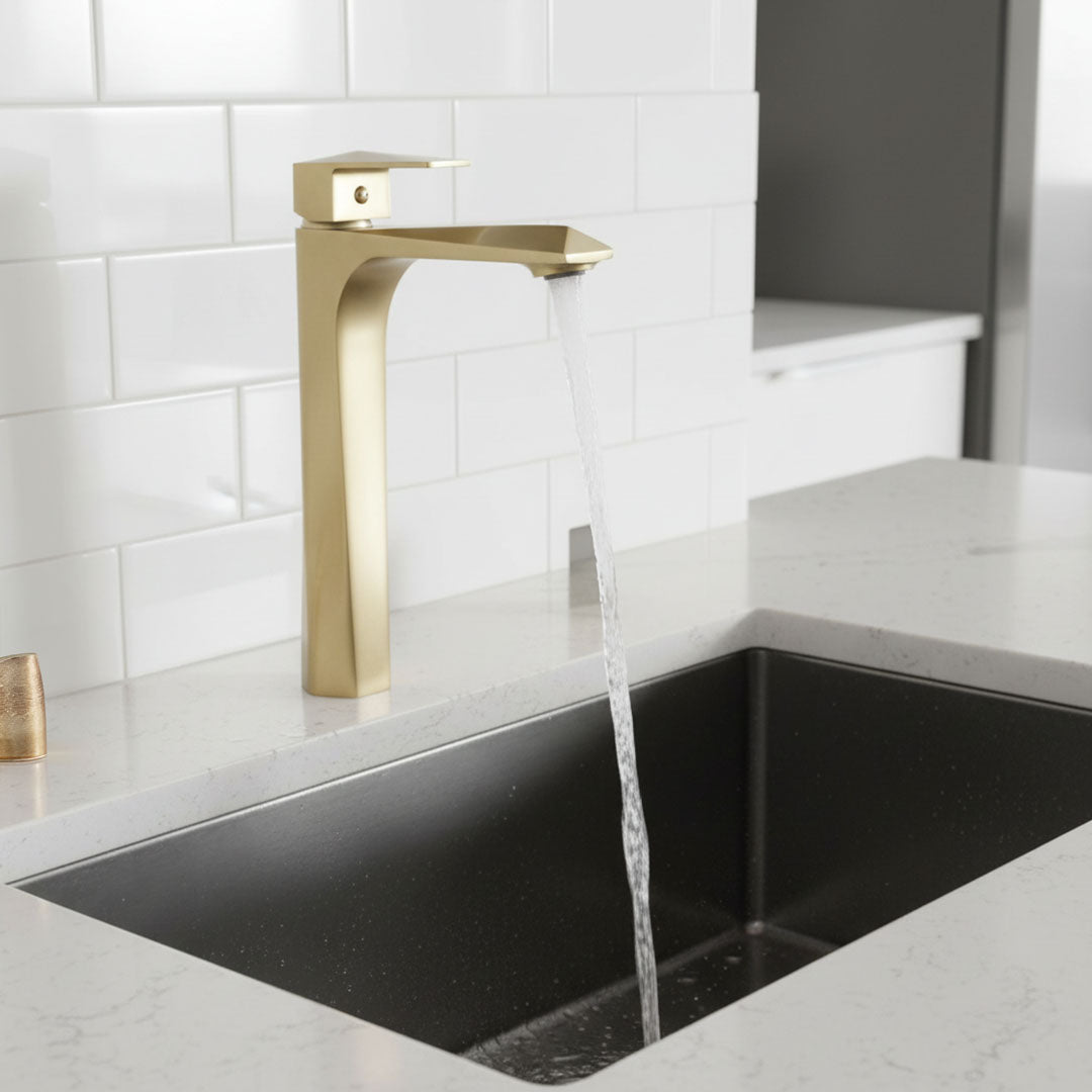خلاط مغسلة طويل ذهبي FLAGON 8888B/BGOLD - تصميم فاخر | متجر زينكو ...