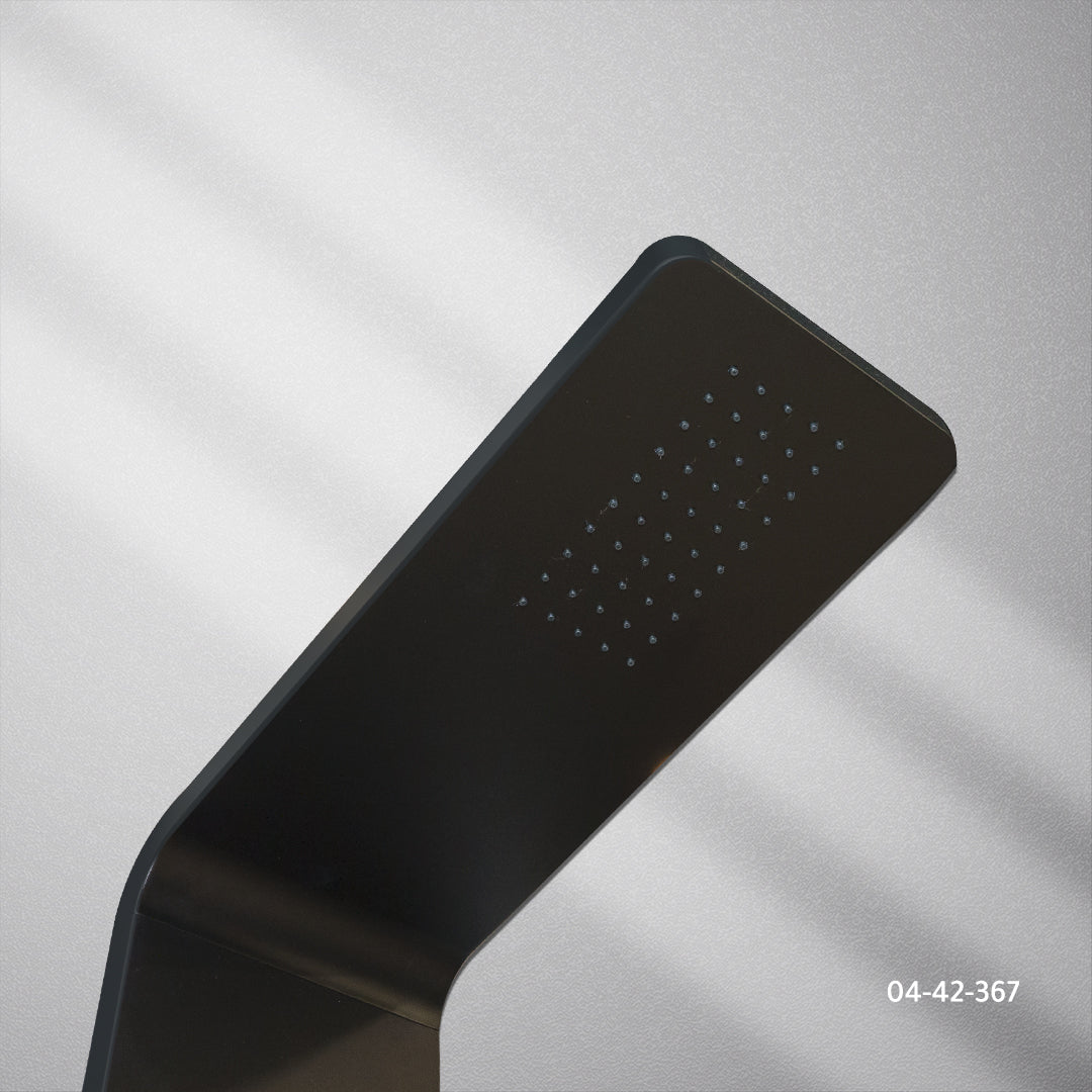 دش مخفي استيل أسود FLAGON MT-5673/BK - تصميم فاخر | 689 ريال