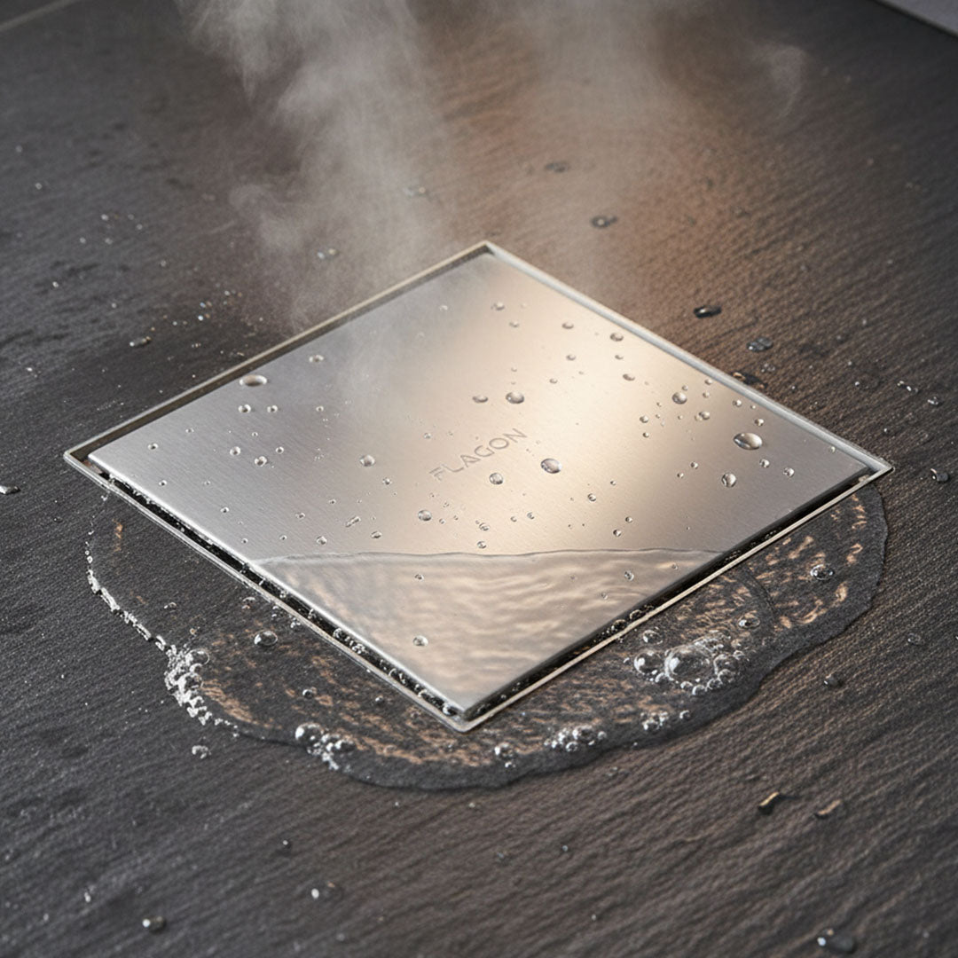 صفاية استيل كروم مطفي Flagon NB3 20×20 سم - جودة عالية | Zinco